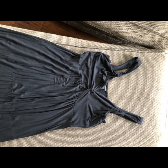 new directions | Dresses | Multicolored Maxi Dress With Knot In Front ...